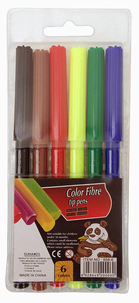 Carioci Pe Baza De Apa Superioare 6 Culori/Set - nvpbirotica.ro