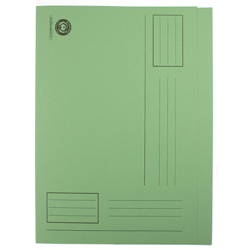 Dosar Simplu Carton Color , 250 Gr/Mp Willgo -Verde - nvpbirotica.ro