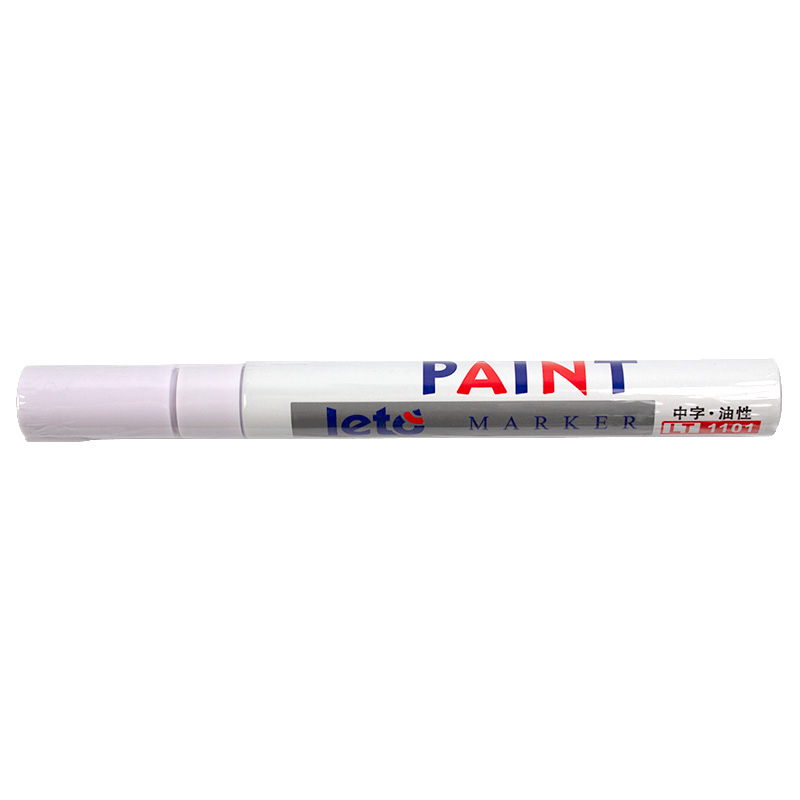 Paint Marker Cu Vopsea - Medium Point, Alb - nvpbirotica.ro